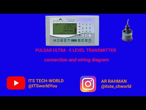 How to do connection ultra Sonic level transmitter Pulsar ultra -5 ...