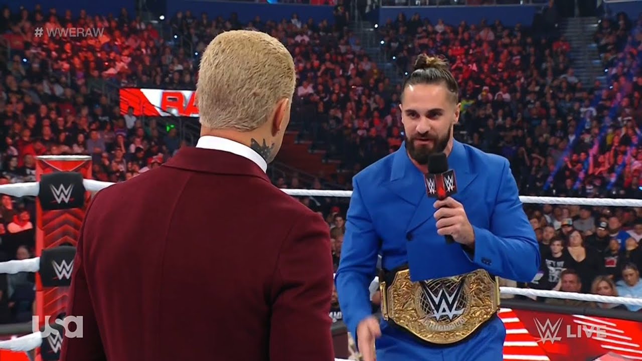 WWE Raw Today Cody Rhodes vs Seth Rollins Match Confirmed Segment Full ...