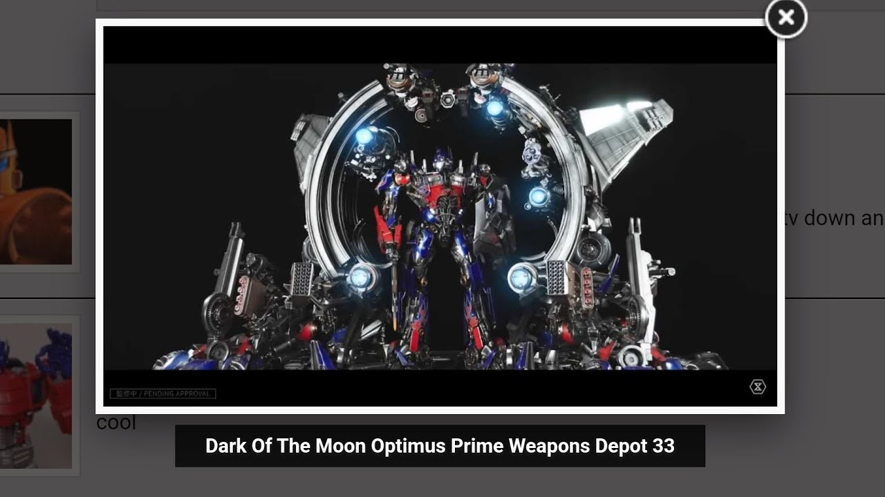 Prime 1 Studio Dark of The Moon OPTIMUS PRIME is INSANE - YouTube