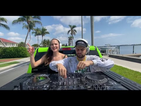 SOFI TUKKER - DJ Set from a Moving Truck!!