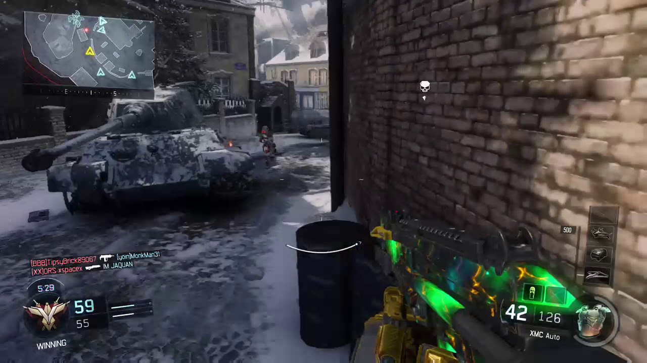 COD bo3 xmc new dlc weapon gameplay - YouTube