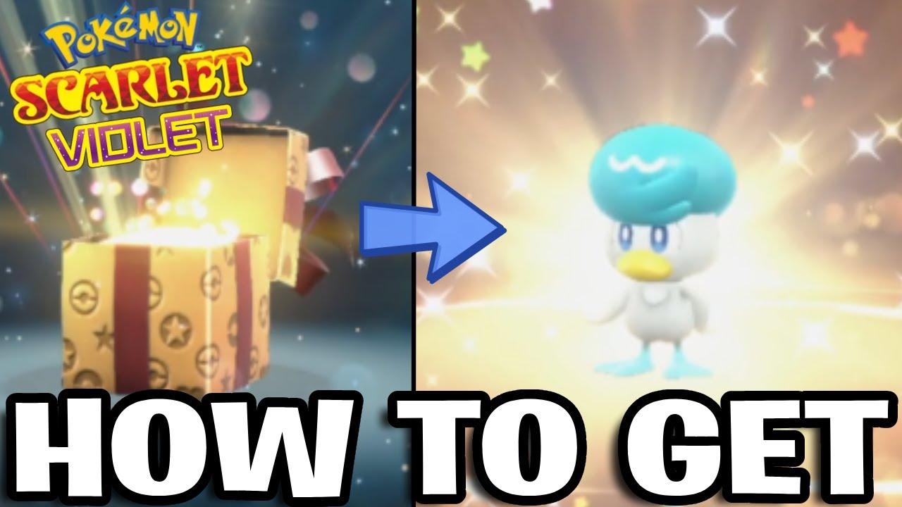 How to Get DOT'S QUAXLY in Pokemon Scarlet & Violet! - YouTube