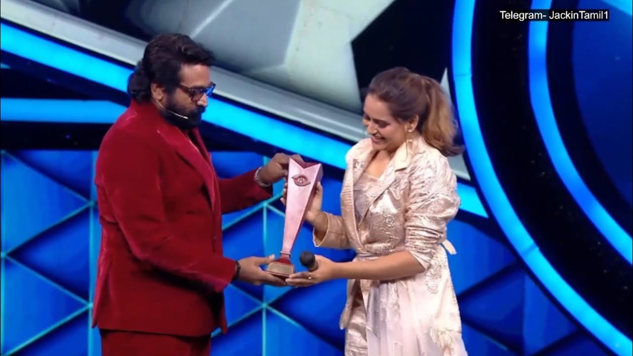Jacqueline Strong Woman Award - Grand Finale S8 #biggbossseason8tamil # ...