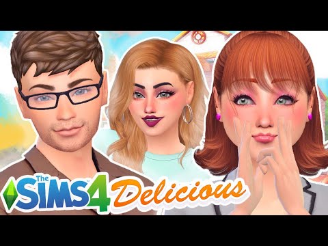 🧡Delicious: Napoli in the Sims 4💚(CAS+CC LINKS) | GameHouse Original ...
