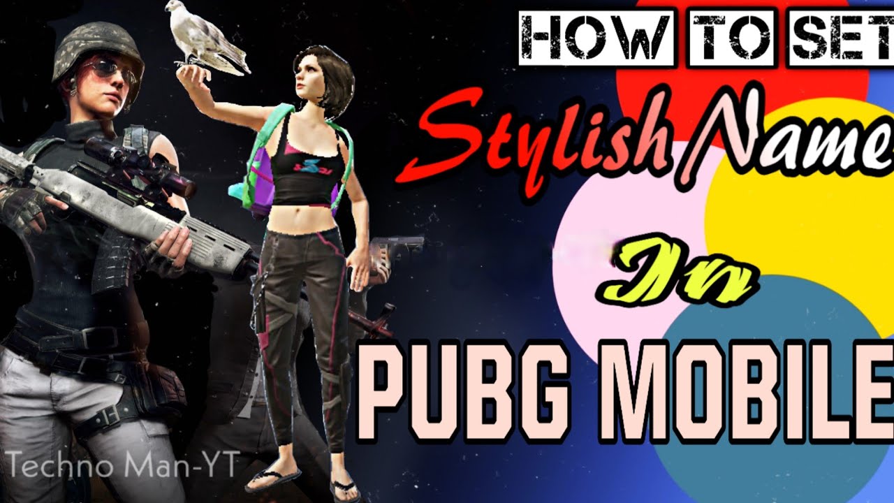 How To Set Stylish Name In Pubg Mobile || Trending Font Styles ...
