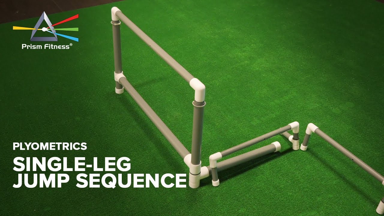 Hurdle Exercise: Single Leg Jump Sequence - YouTube