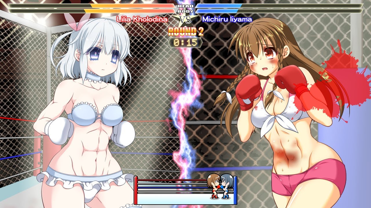 【Ryona リヨナ】【BoxingGirl's MOBIUS】Lilia Kholodina's Special Move on Michiru liyama (Scenario) 1 ...