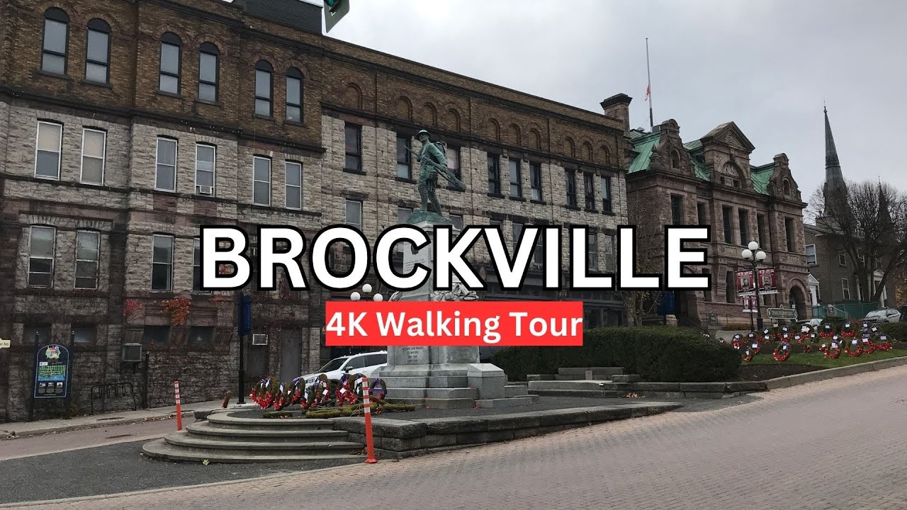 Brockville Ontario Canada Walking Tour | A Beautiful Town Near Ottawa ...