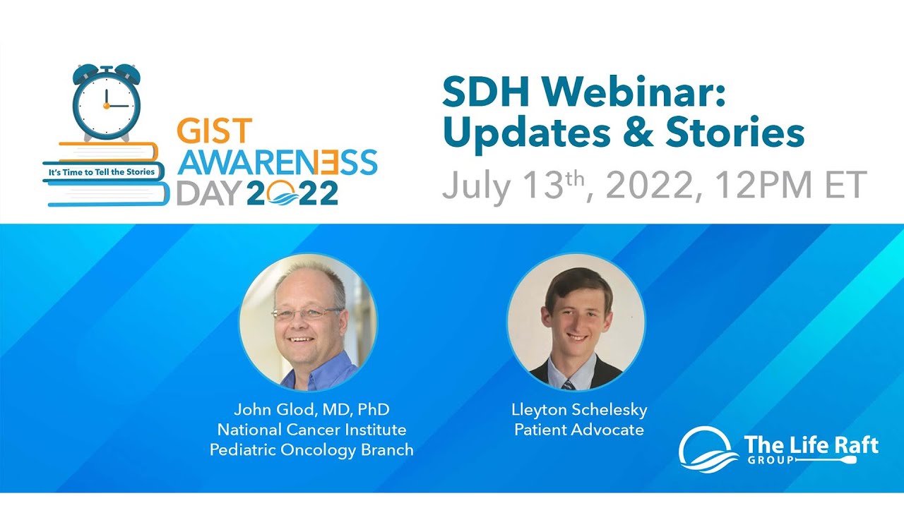 GIST Awareness Day SDH Updates webinar - YouTube