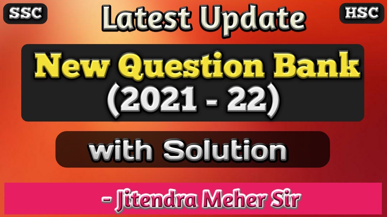 New Question Bank with Solution | Latest Update | SSC & HSC | English ...