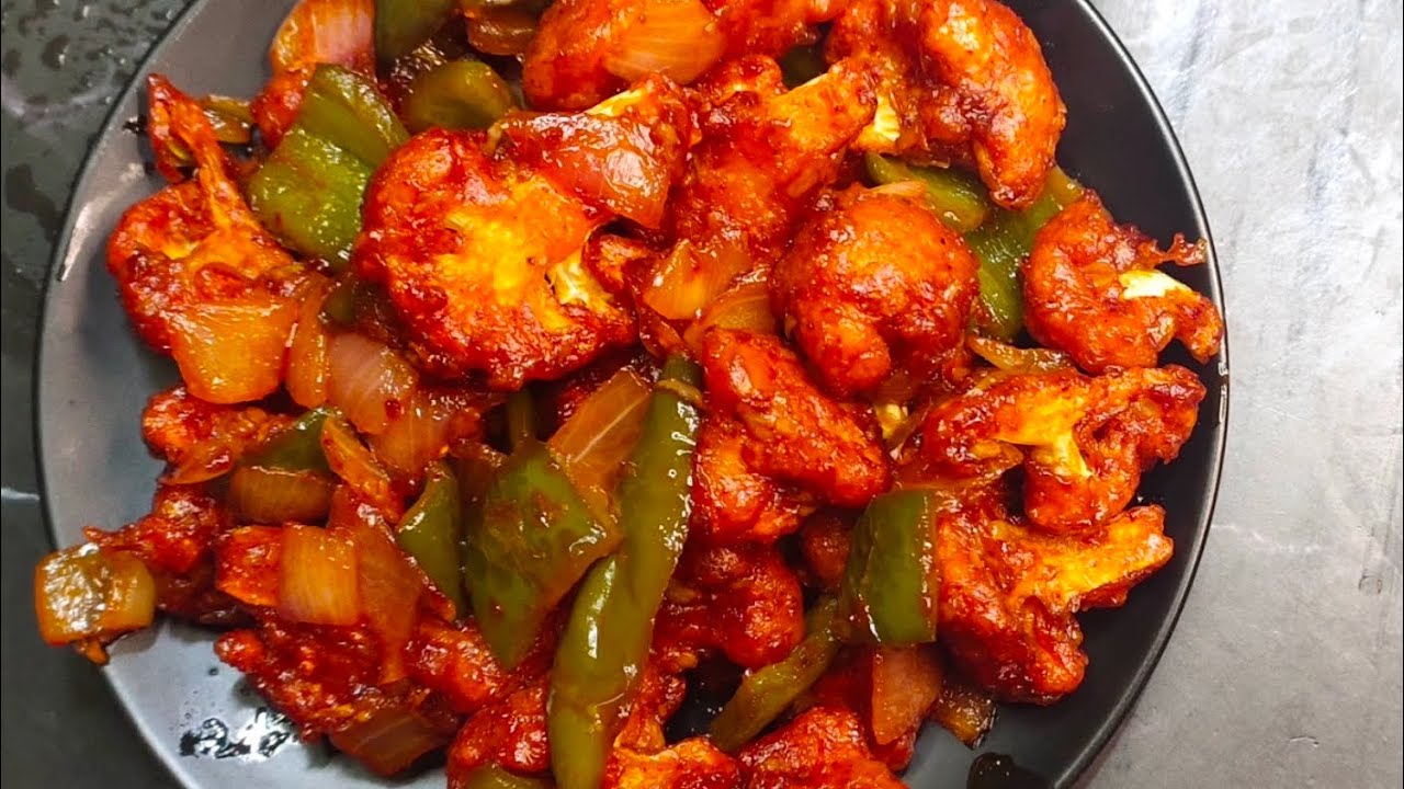 Resturant Style Chilli Gobi Recipe | Chilli Cauliflower Recipe | Gobi ...