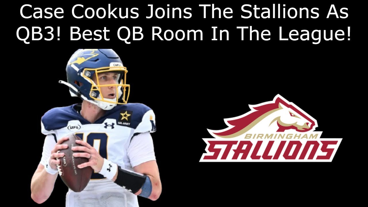 Case Cookus Joins The Stallions As QB3! Best QB Room In The League ...