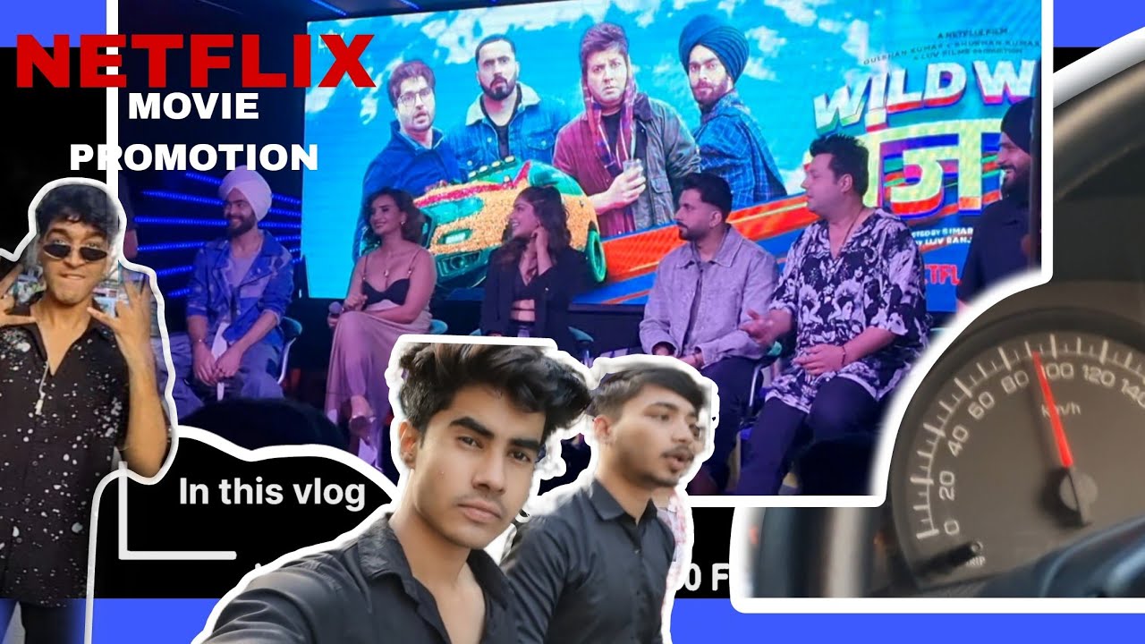 Fully fun vlog, wild wild punjab cast movie promotion | vansh vlog ...