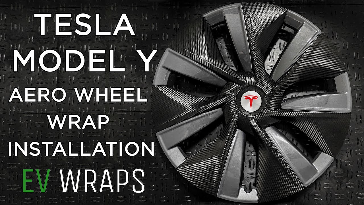 Tesla Model Y - Aero Wheel Wrap Installation - YouTube