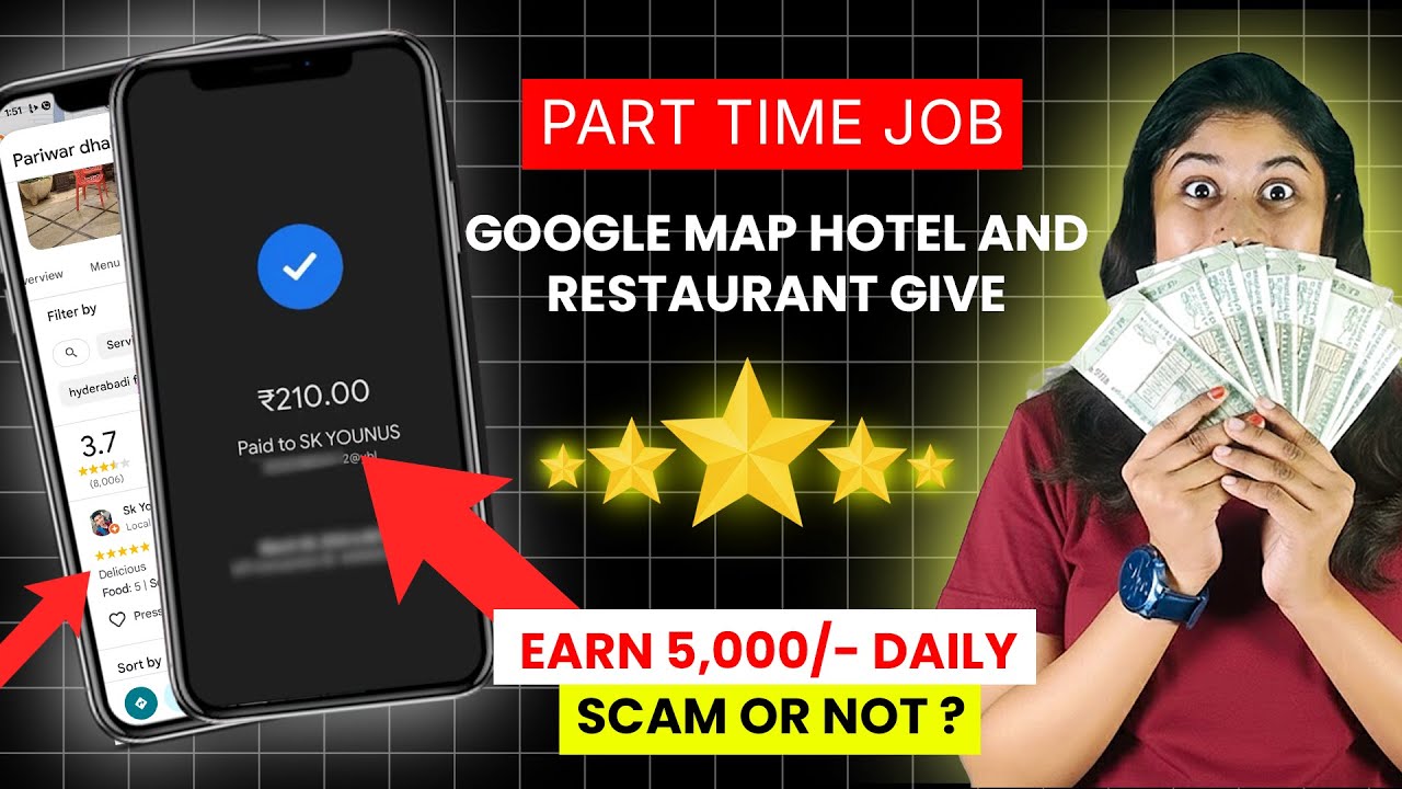1 Rating = ₹210! | Google Maps Review Job se ₹5,000 Daily? | Reality or ...