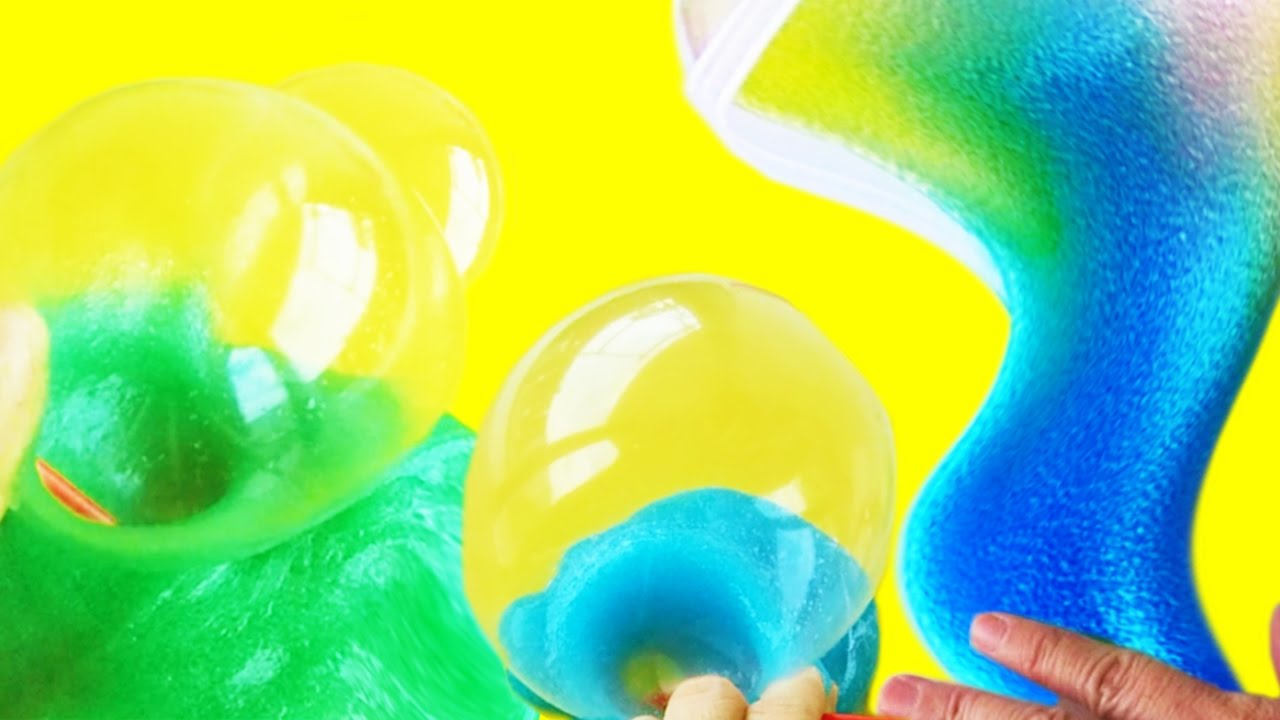 DIY SLIME WITHOUT BORAX! How To Make Slime without Borax or Liquid ...