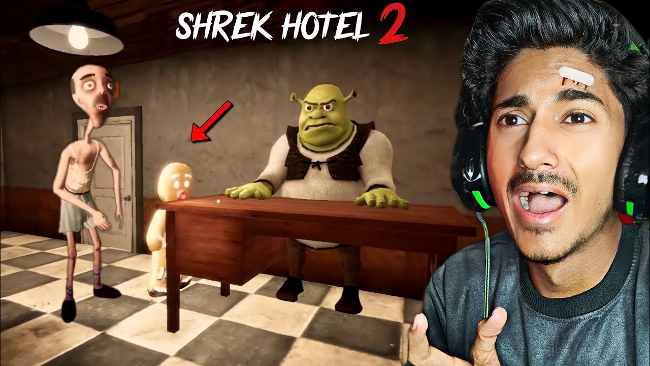 FIVE NIGHTS AT SHREK HOTEL | NEW UPDATE GAMEPLAY - YouTube