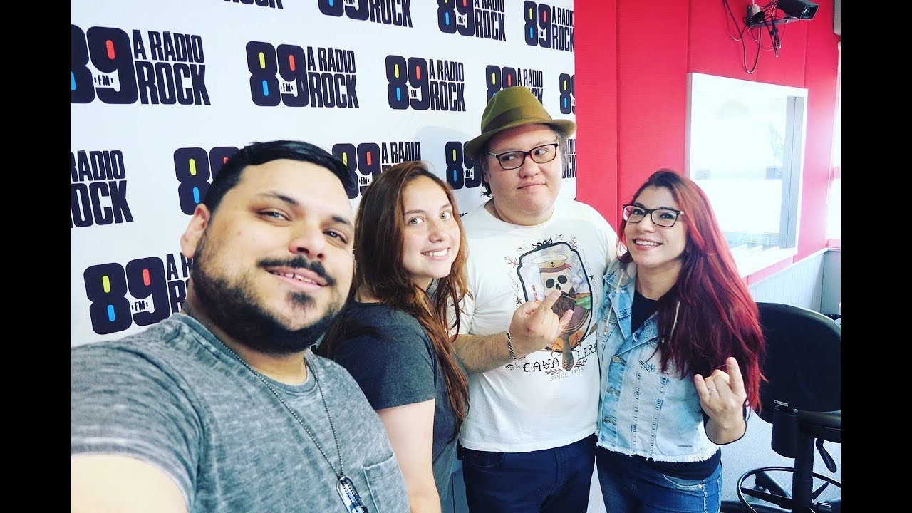 O dia que participei do Geek Rock na Rádio Rock e ainda mostrei a ...