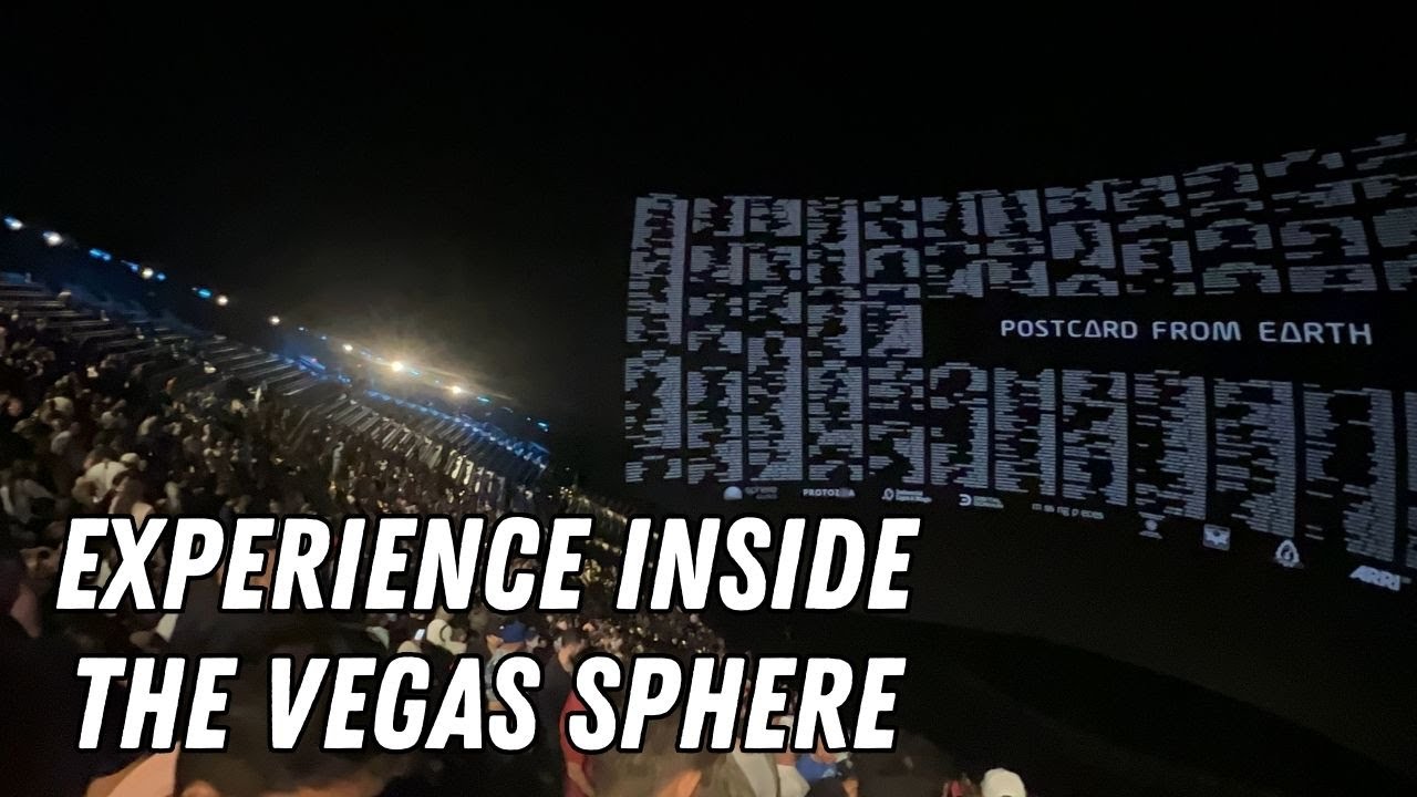 Highest-Resolution Wraparound LED Screen Inside Vegas Sphere at ...