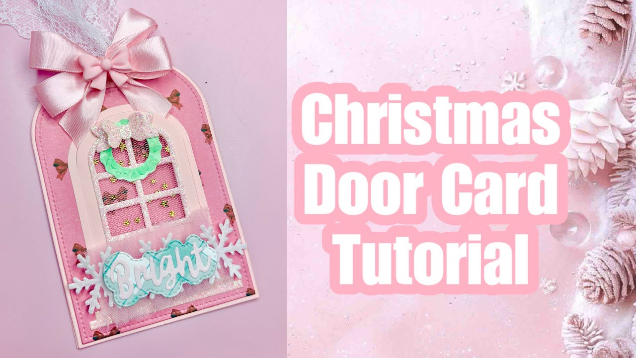 Christmas Door Cards ft Scrap Diva Designs - YouTube
