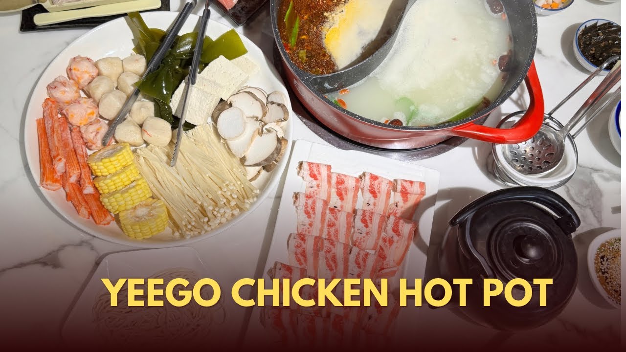 WE TRIED THE YEEGO CHICKEN HOT POT IN MAKATI CITY, PHILIPPINES #musttry ...
