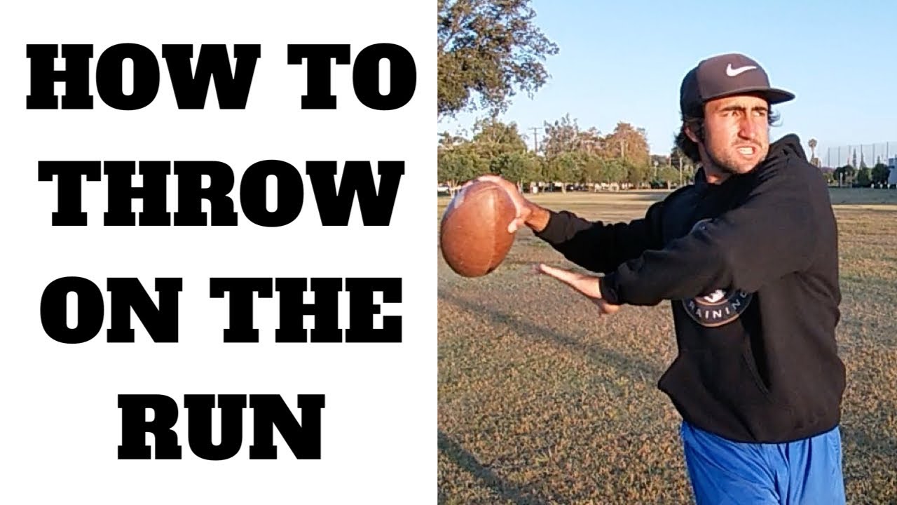 How To Throw On The Run Part 2 - YouTube