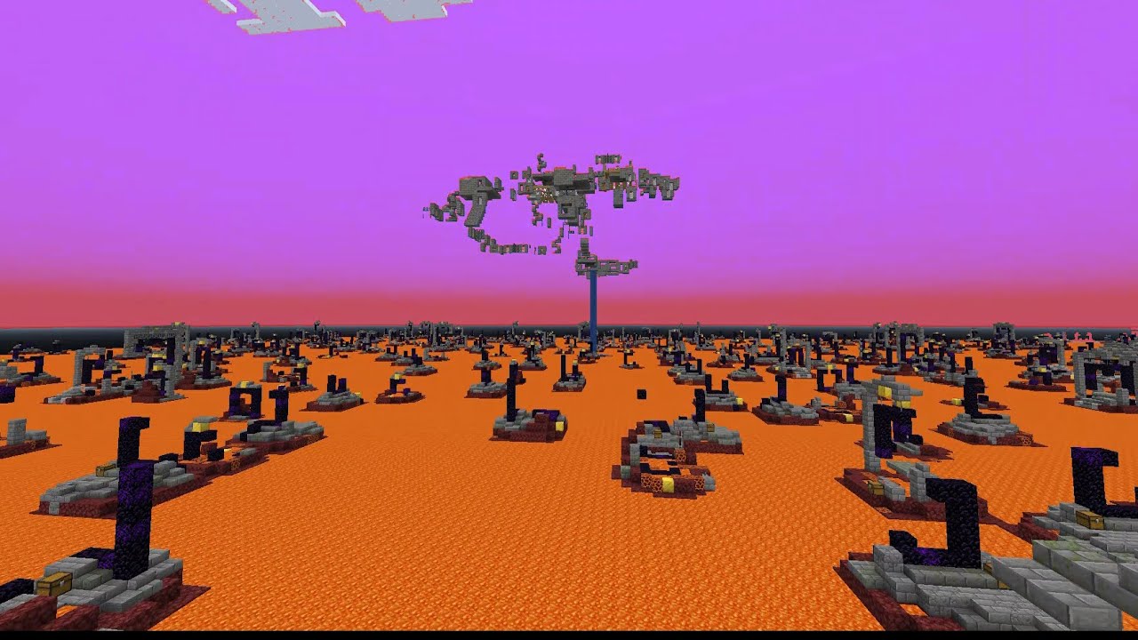 Hidden world gen: "LAVA_LAND" - YouTube