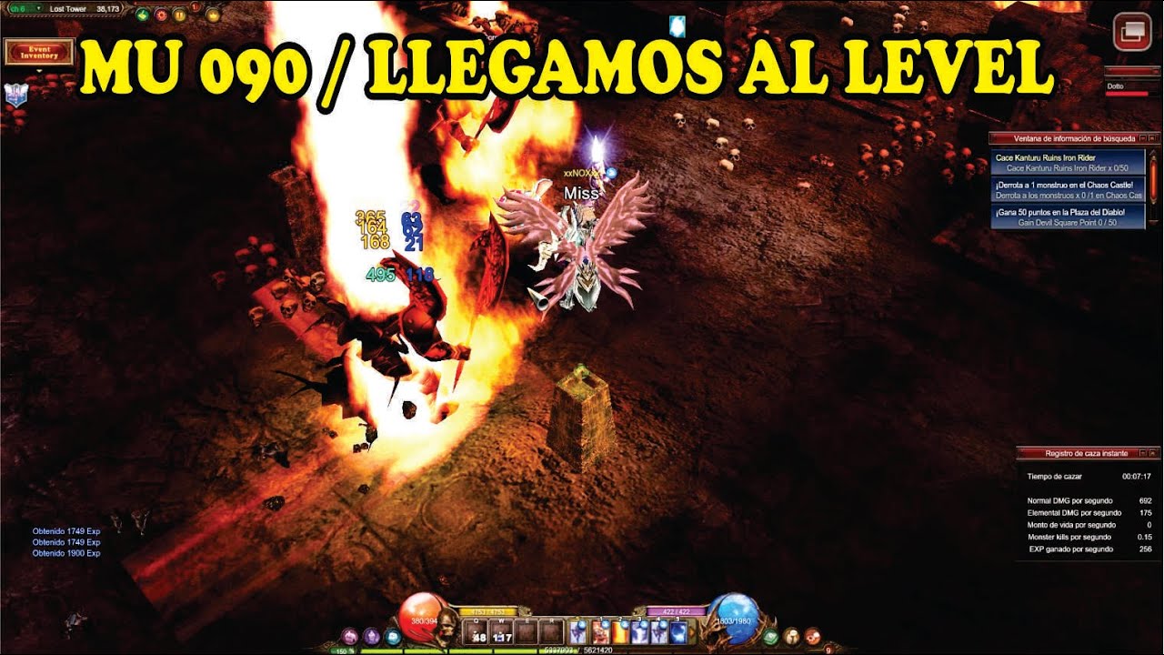 MU ONLINE WEBZEN - 090 LLEGAMOS AL LEVEL / GAMEPLAY ESPAÑOL - YouTube