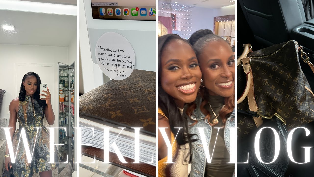 THE MOST CHAOTIC TWO WEEKS: game night, meeting Issa Rae, apartment ...