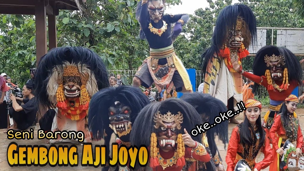 Sangar tenan!! Barongan GEMBONG AJI JOYO||Kepyak full di halaman SDN ...