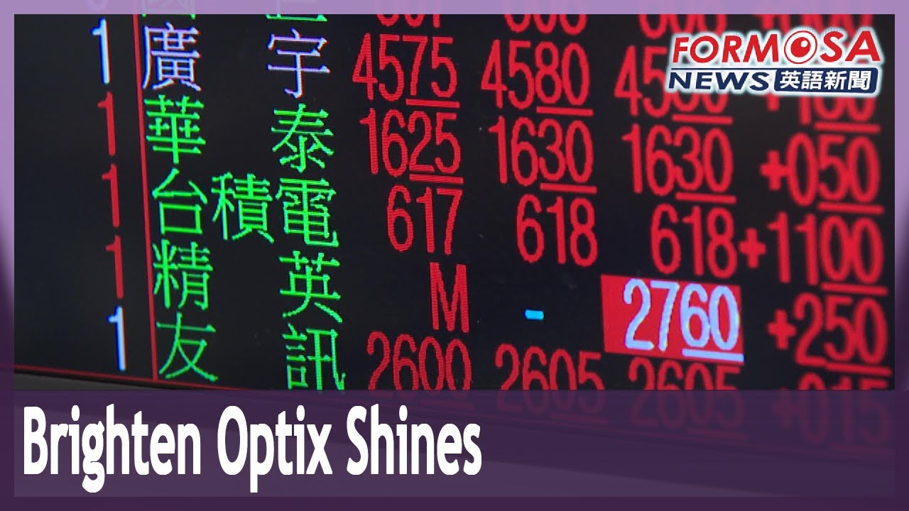 Brighten Optix shines at OTC debut, closing up 40% - YouTube
