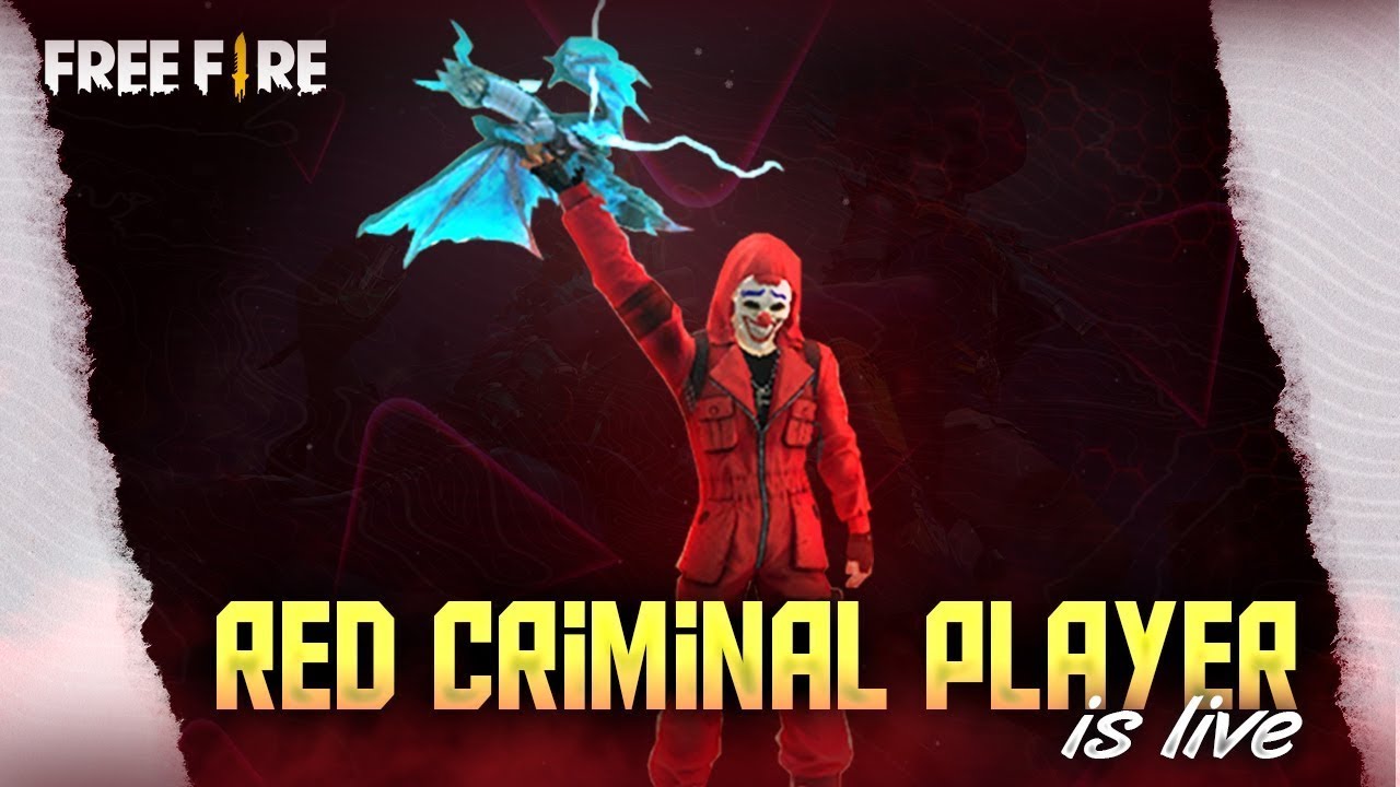 RED CRIMINAL PLAYER IS LIVE🔥||THANKS FOR 50K FAM💞💞 - YouTube