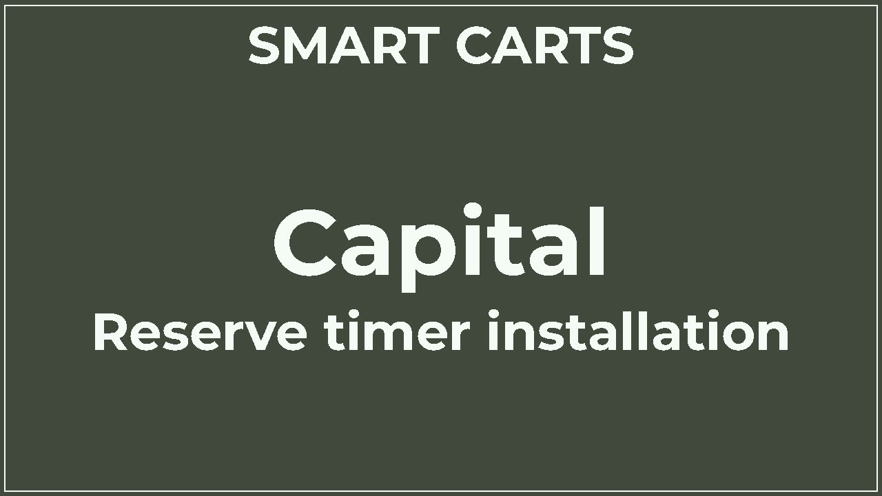 Capital Theme - Reserve Timer Installation - YouTube