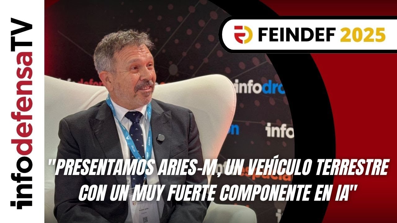 M. Rego (Funditec): "Presentamos Aries-M, un vehículo terrestre con un ...