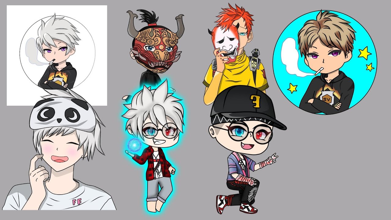 BAGI BAGI LOGO CHIBI FF KEREN 🔥 - YouTube