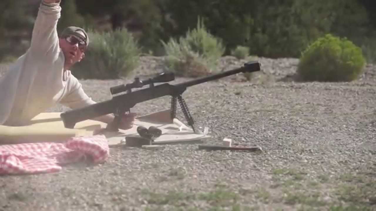 A little .50 cal. Fun - YouTube
