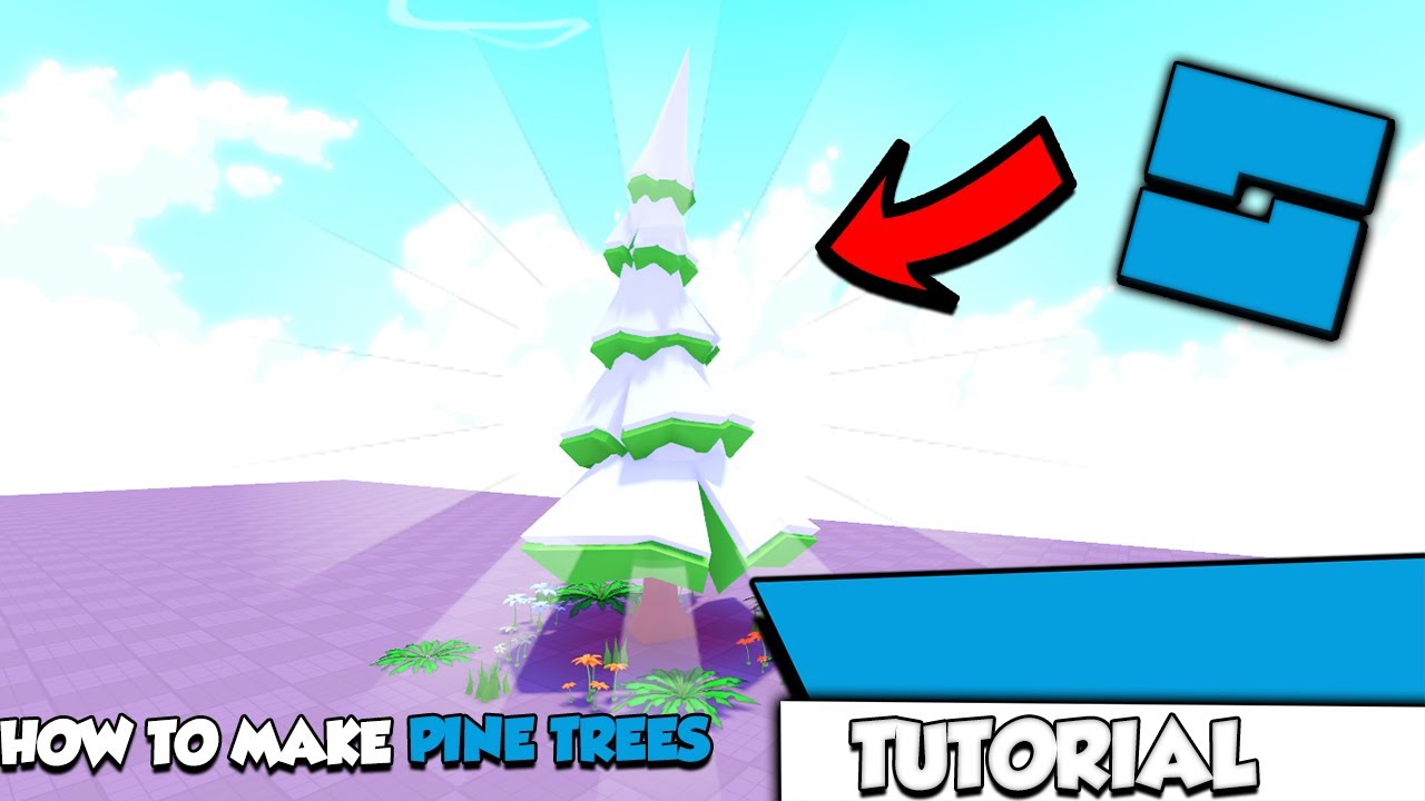 How to make a Low Poly Pine Tree Blender (Tutorial) - YouTube