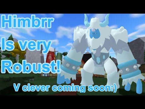 Himbrr is so ROBUST! - Loomian Legacy PVP - YouTube