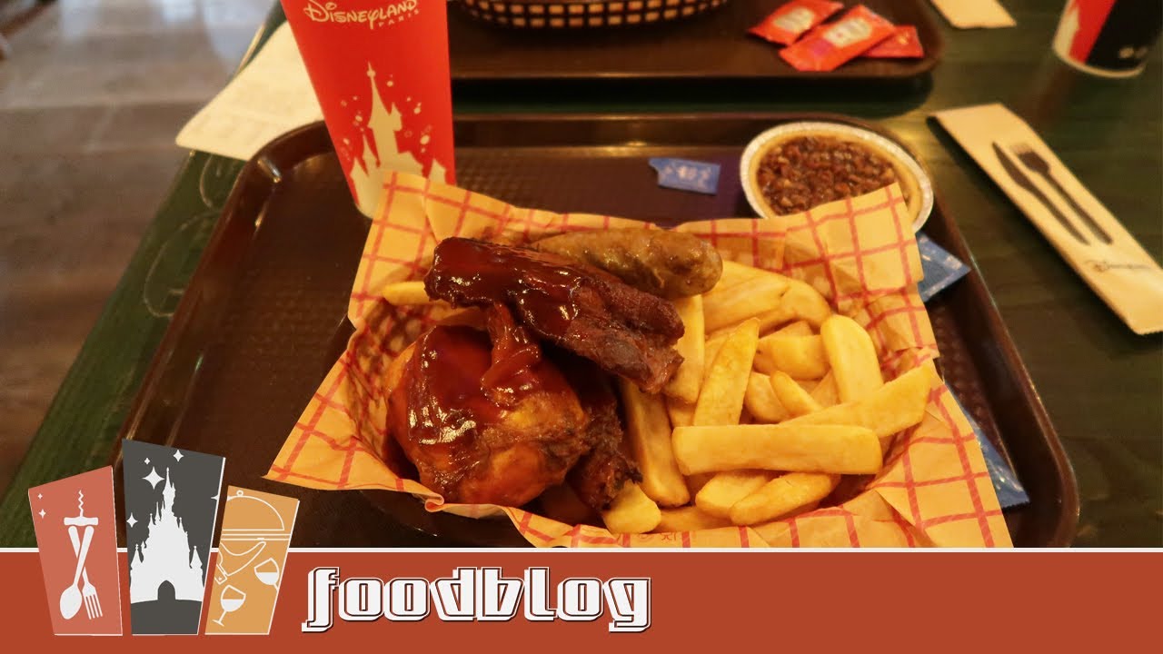 (4K) - Menu 4: Sherif Menu at Cowboy Cookout Barbecue at Disneyland ...