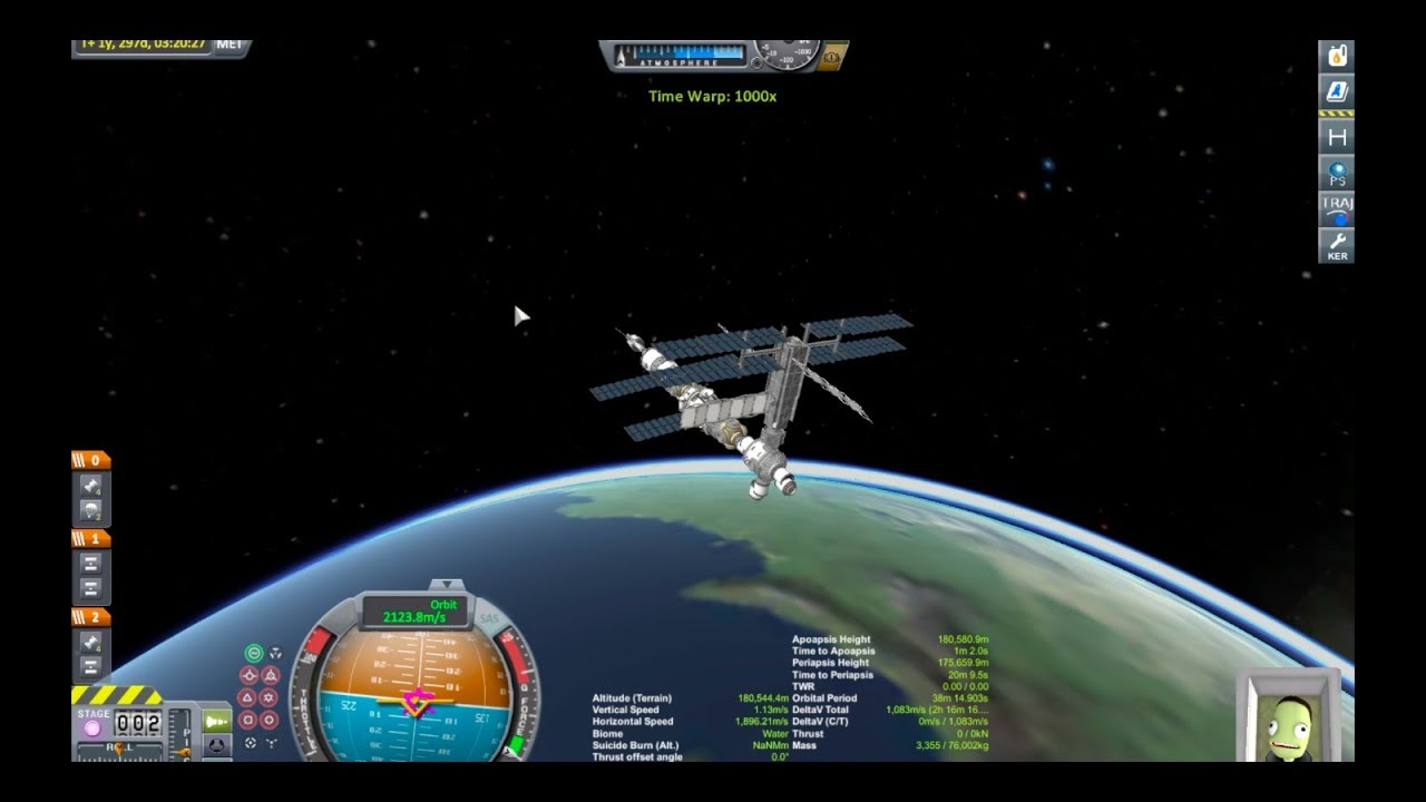 KSP - ISS Recreation EP3: Expedition 1 And P6 Truss - YouTube