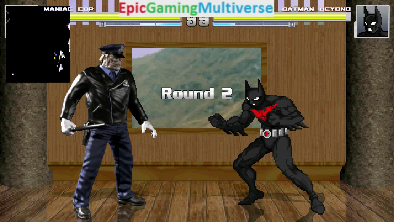 Batman Beyond VS Maniac Cop On The Hardest Difficulty In A MUGEN Match ...