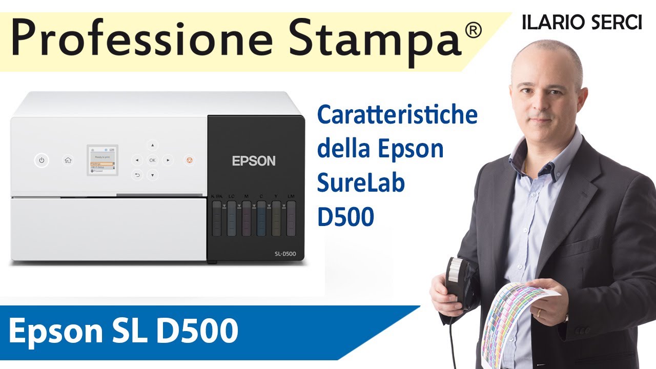 Epson SureLab D500 - YouTube