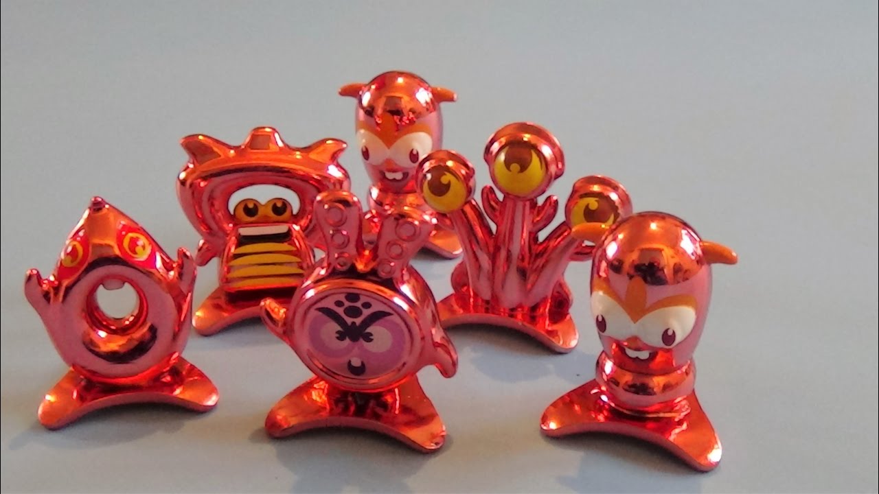 Red Metallic Ultra Rare Star Monsters By Magic Box Toys - YouTube