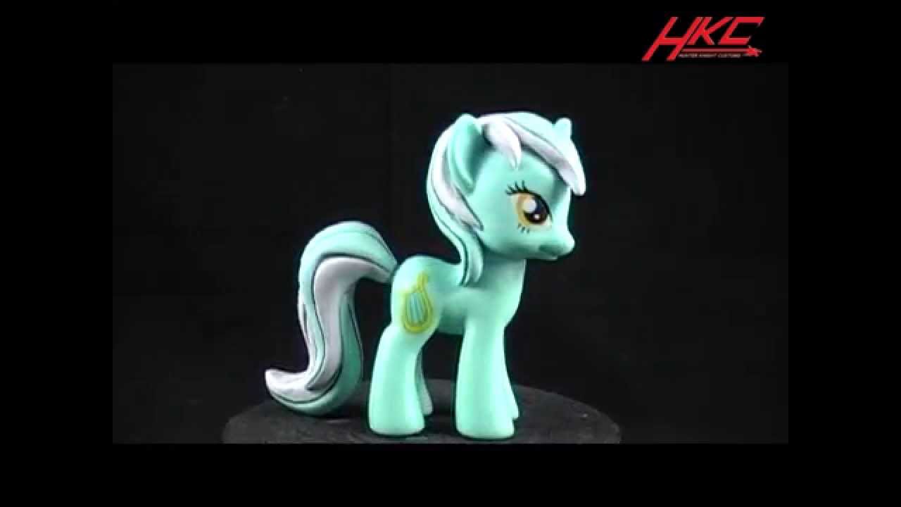 Custom LYRA HEARTSTRINGS with show accurate hair my little pony action ...