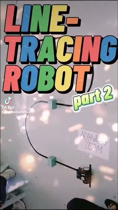 Line Tracing Robot in Action part 2 - YouTube