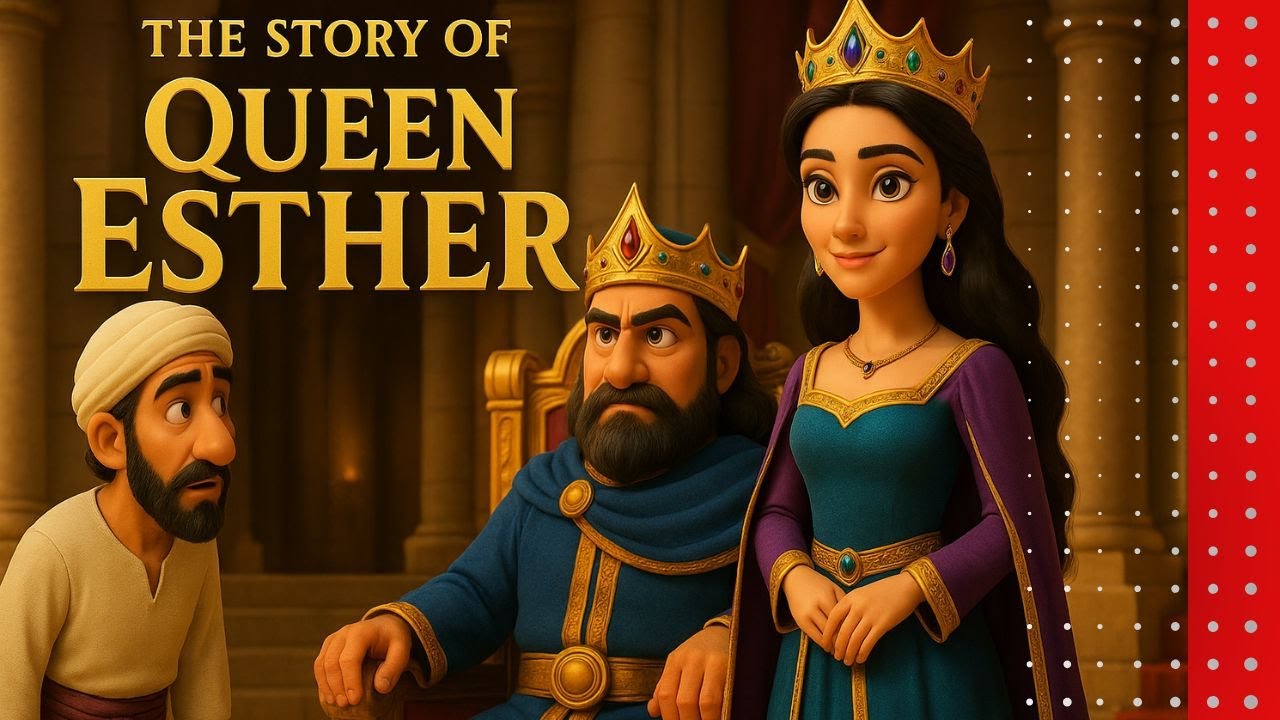 Story of Queen Esther | Animated Bible story| #thebiblestory #Esther # ...