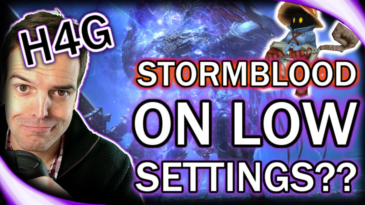 FFXIV Stormblood Low Settings - The Laptop Graphics Struggle - YouTube