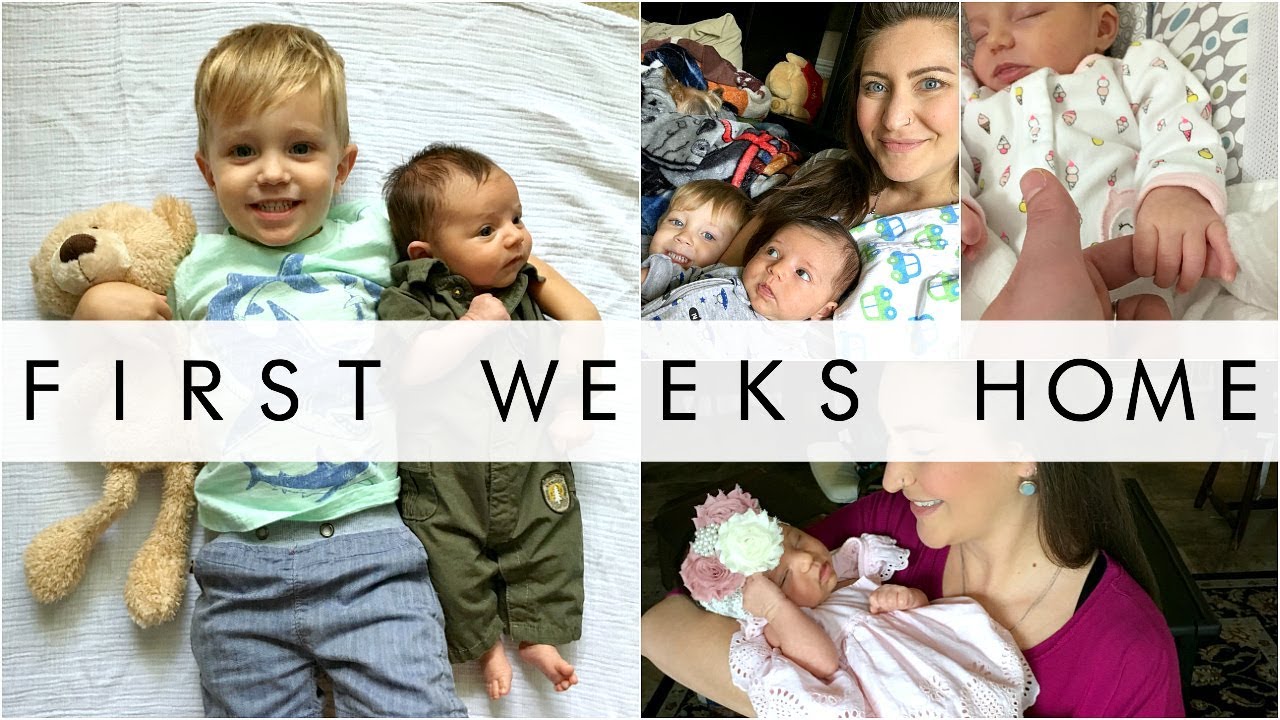 First Weeks Home With A Newborn - YouTube