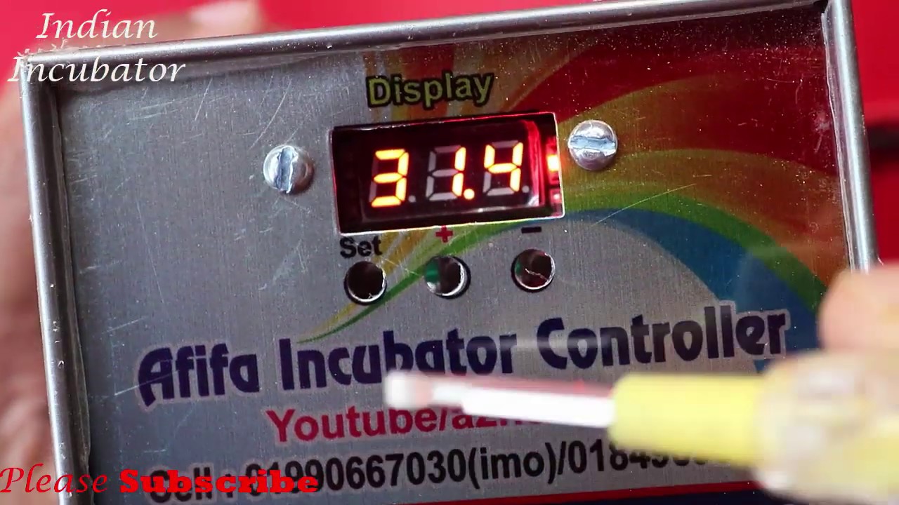 W1209 Controller Full Setup | W1209 incubator | Temperature Controller ...