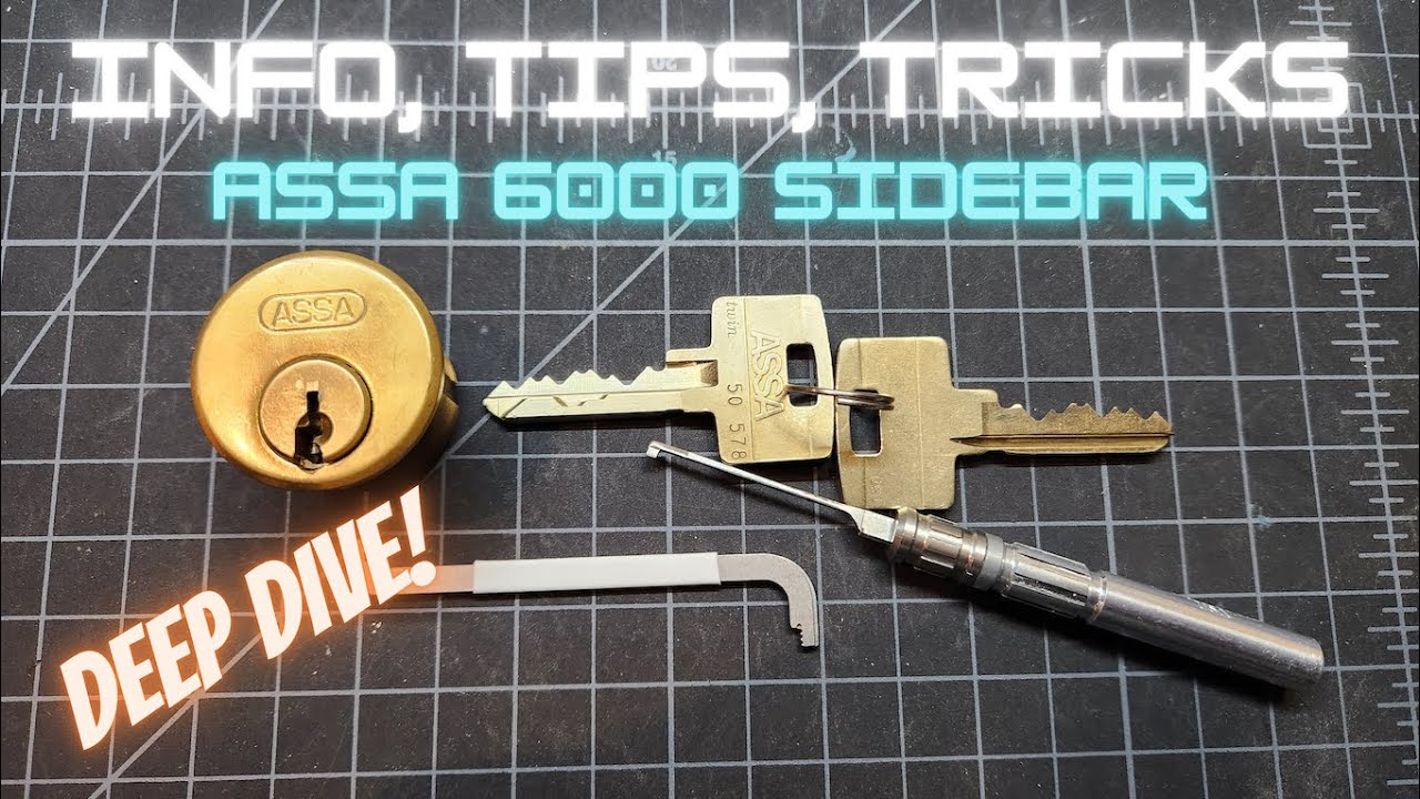Deep Dive - Picking the ASSA 6000 sidebar (gins version) - YouTube